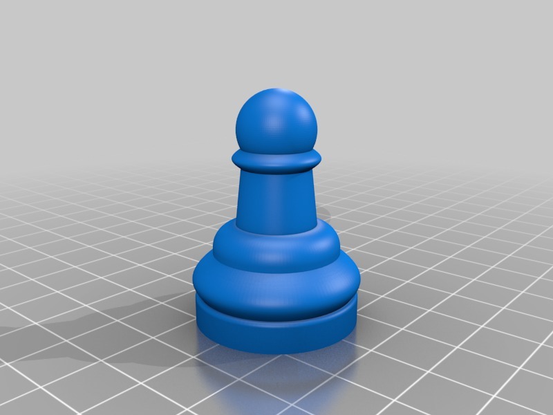 Lost Chess Pawn Replacement by J Lake 3D | Download free STL model ...