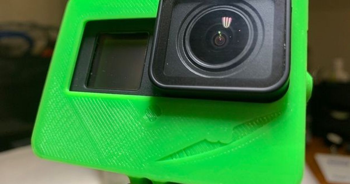 V3 Gopro Hero 7 360° Case with Micro SD Slot by J Lake 3D | Download free STL model | Printables.com
