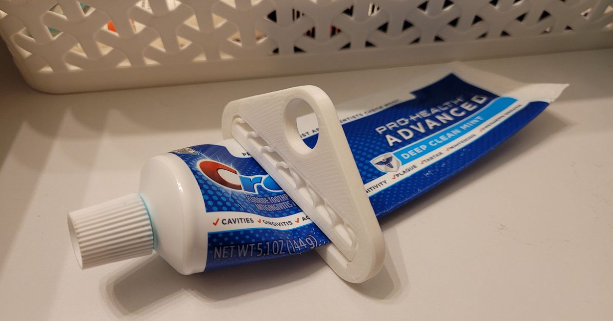 Sprung Toothpaste Squeezer by StuffMaker2 | Download free STL model ...