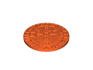Vegvisir - Viking Compass Coaster by ZZZal | Download free STL model ...