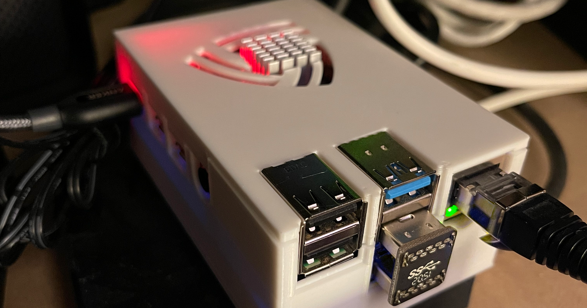 Raspberry Pi 4 SnapFit Case Geekworm X857 SSD Board by jarrah ...