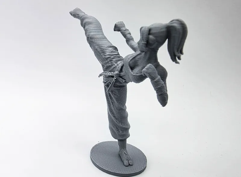 Female Kickboxer Figurine by Triple G Workshop | Download free STL ...