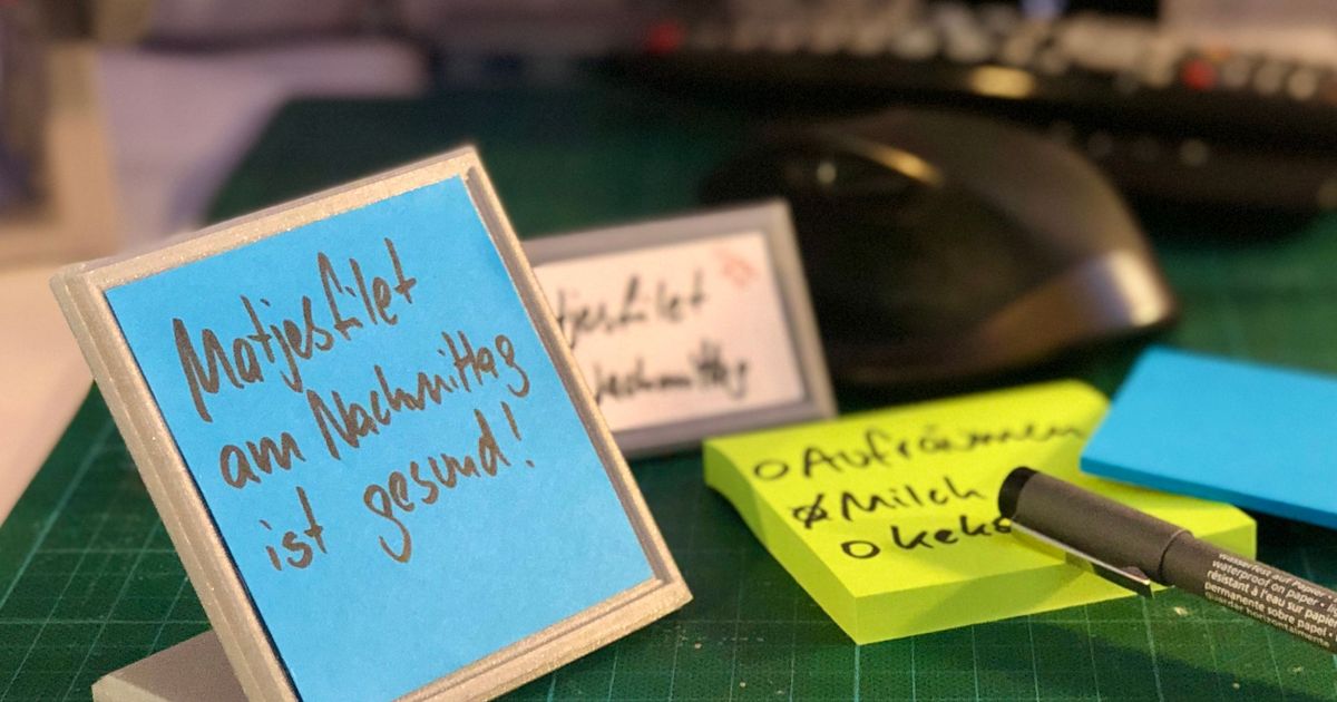 Post-Its Display by Burns | Download free STL model | Printables.com