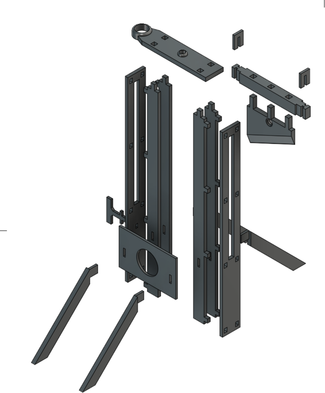 DIY miniature Guillotine kit card model por Severeon | Descargar modelo ...