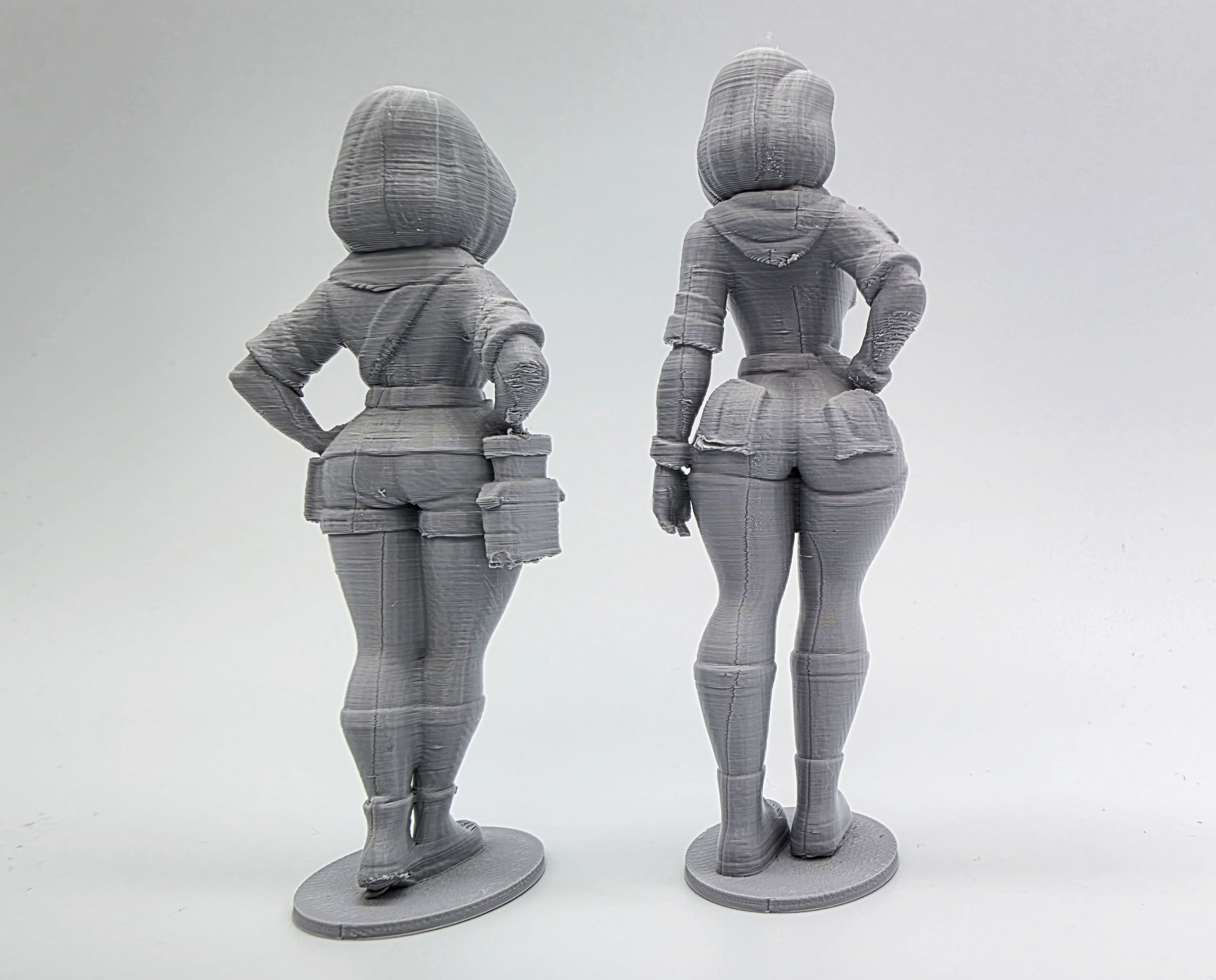 2 Female Scout Master Figures by Triple G Workshop | Download free STL ...