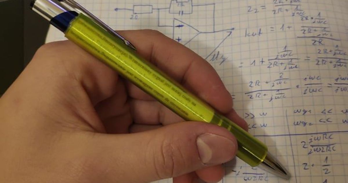 The forbidden pen (cheating pen) by Knajcik | Download free STL model ...