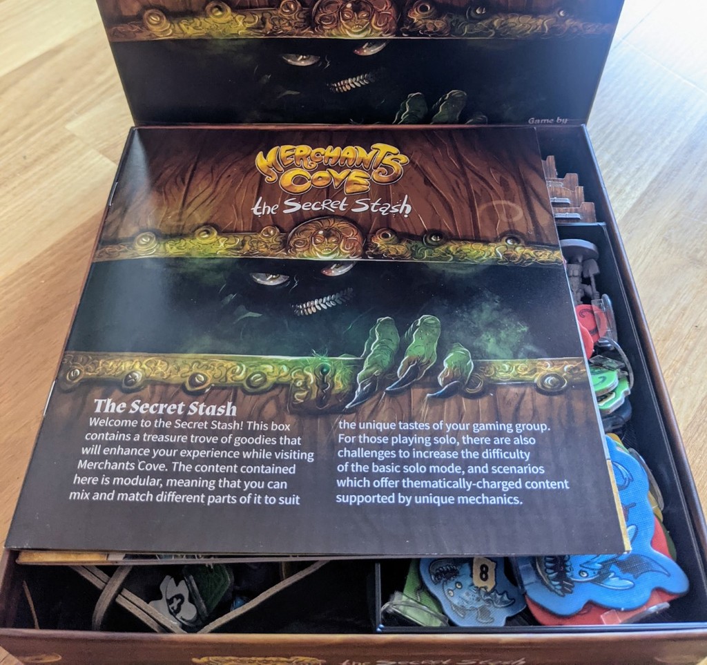 Merchants Cove Epansions into Secret Stash Box + Staff Boards by ...