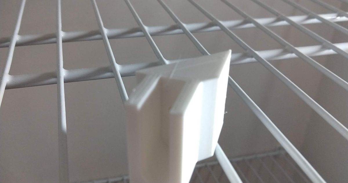 Wire Rack 45 Degree Mount by Ryan | Download free STL model ...