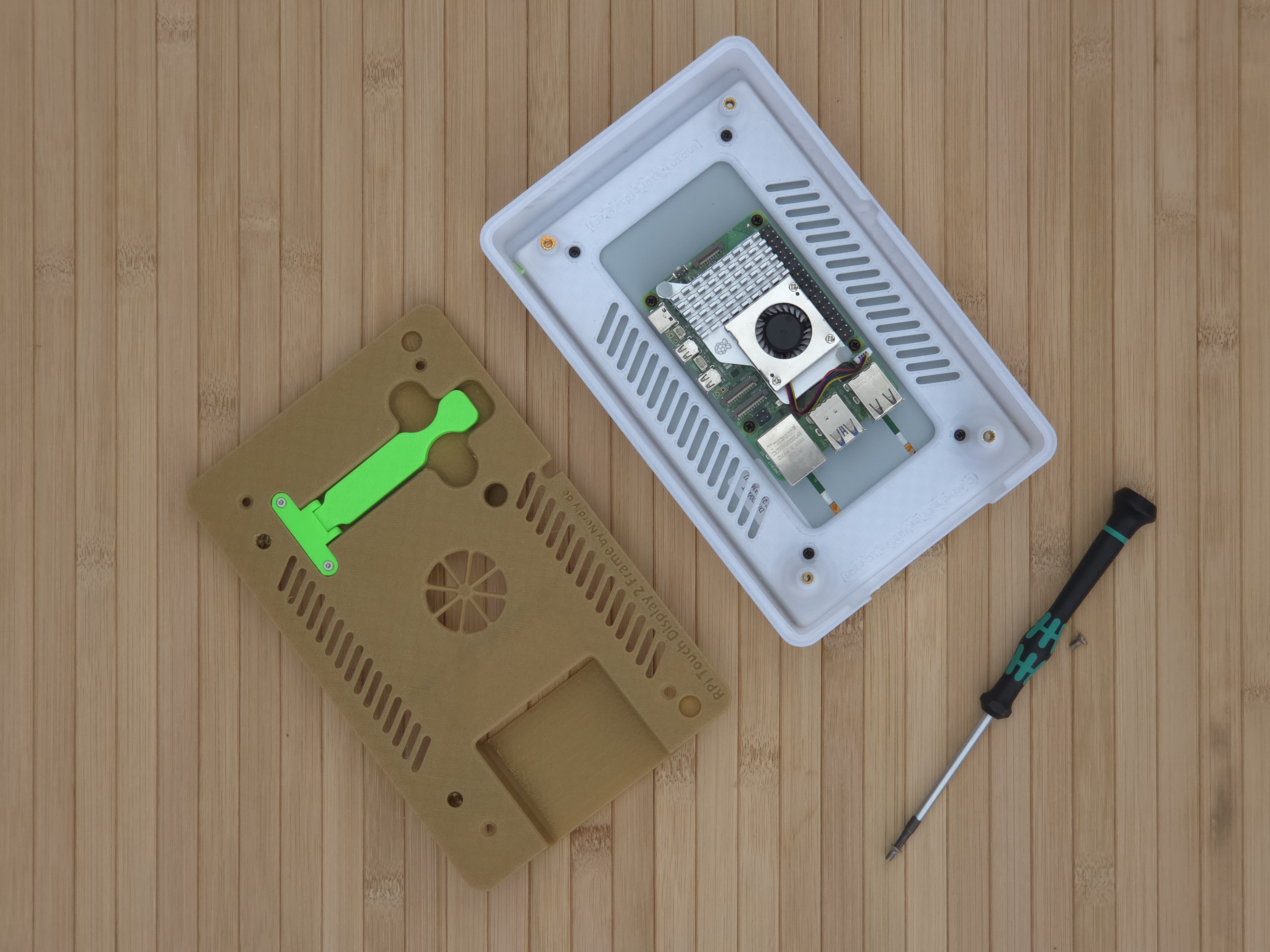Raspberry Pi Touch Display 2 Frame for RaspberryPi 5 - Horizontal ...