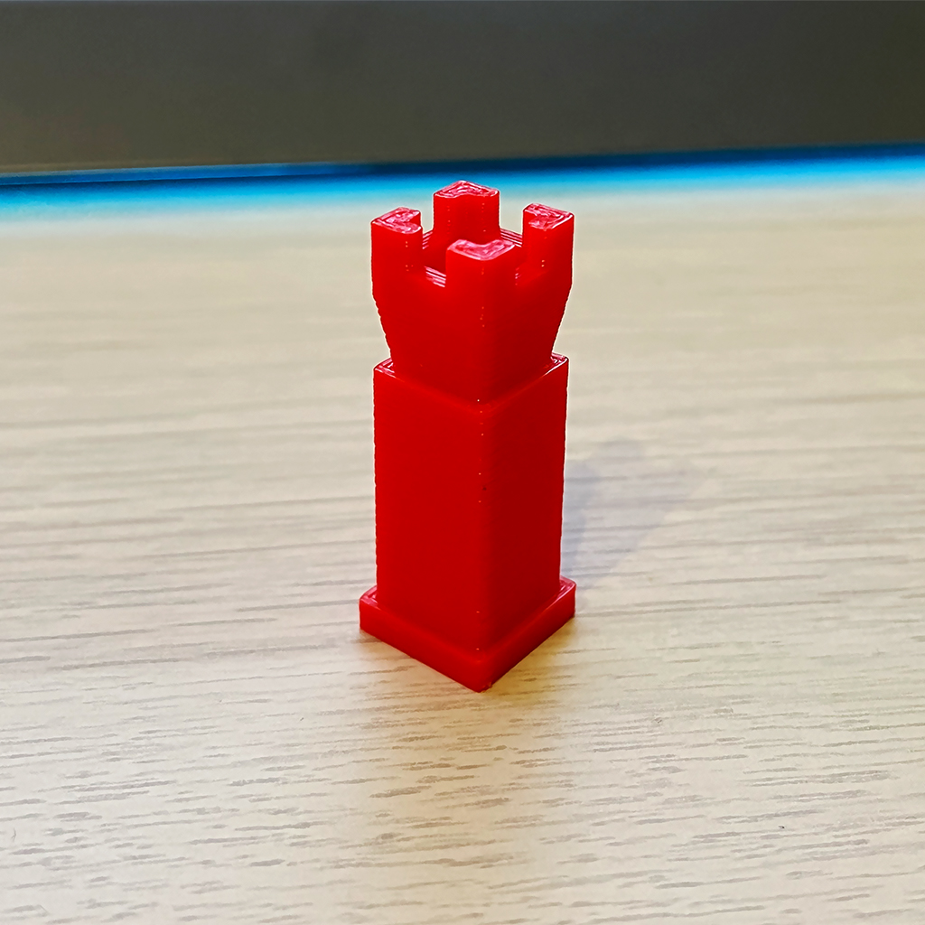 Tower / Castle Figure for Boardgame (simplified) by Jurxm | Download ...