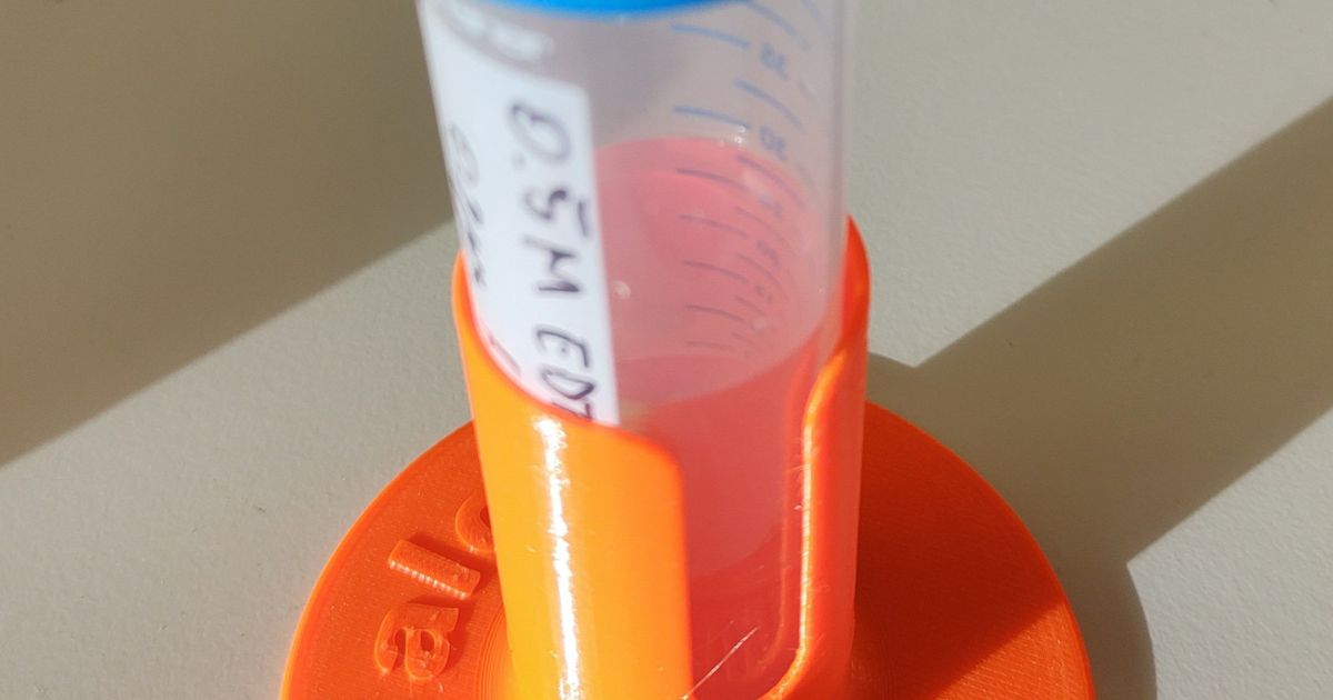 50 mL Falcon Tube Holder by AtomicVirology | Download free STL model ...