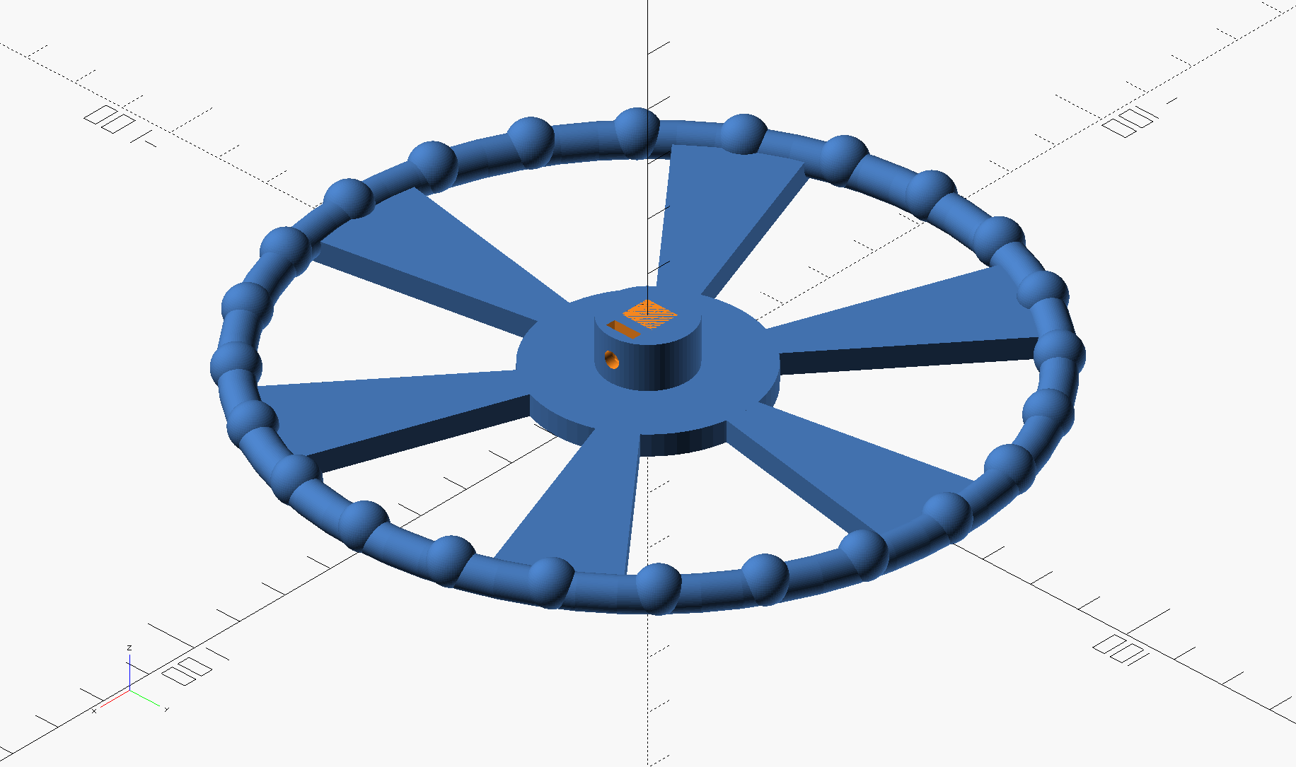 Wheel Handle by Chris | Download free STL model | Printables.com