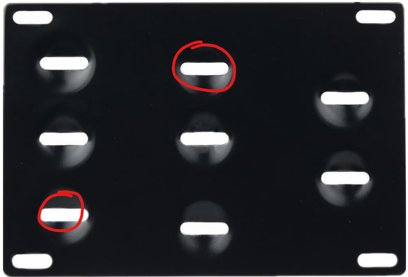 Toyota 86 Offset Front License Plate Bracket Adapter by Astropulse ...