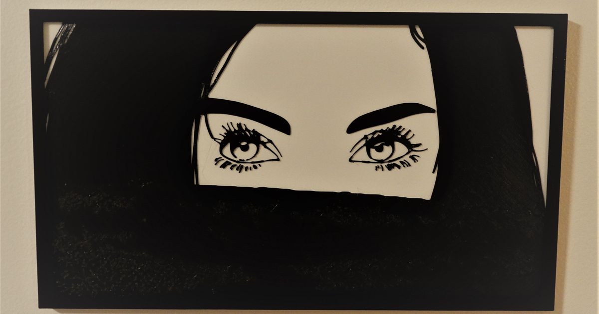 Hiding_Drawing by Ozzy The Artist | Download free STL model ...