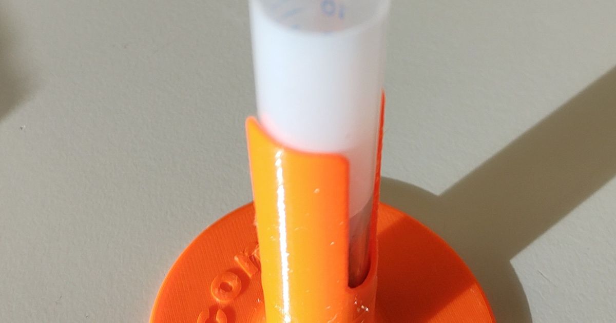 15 Ml Falcon Tube Holder By Atomicvirology Download Free Stl Model