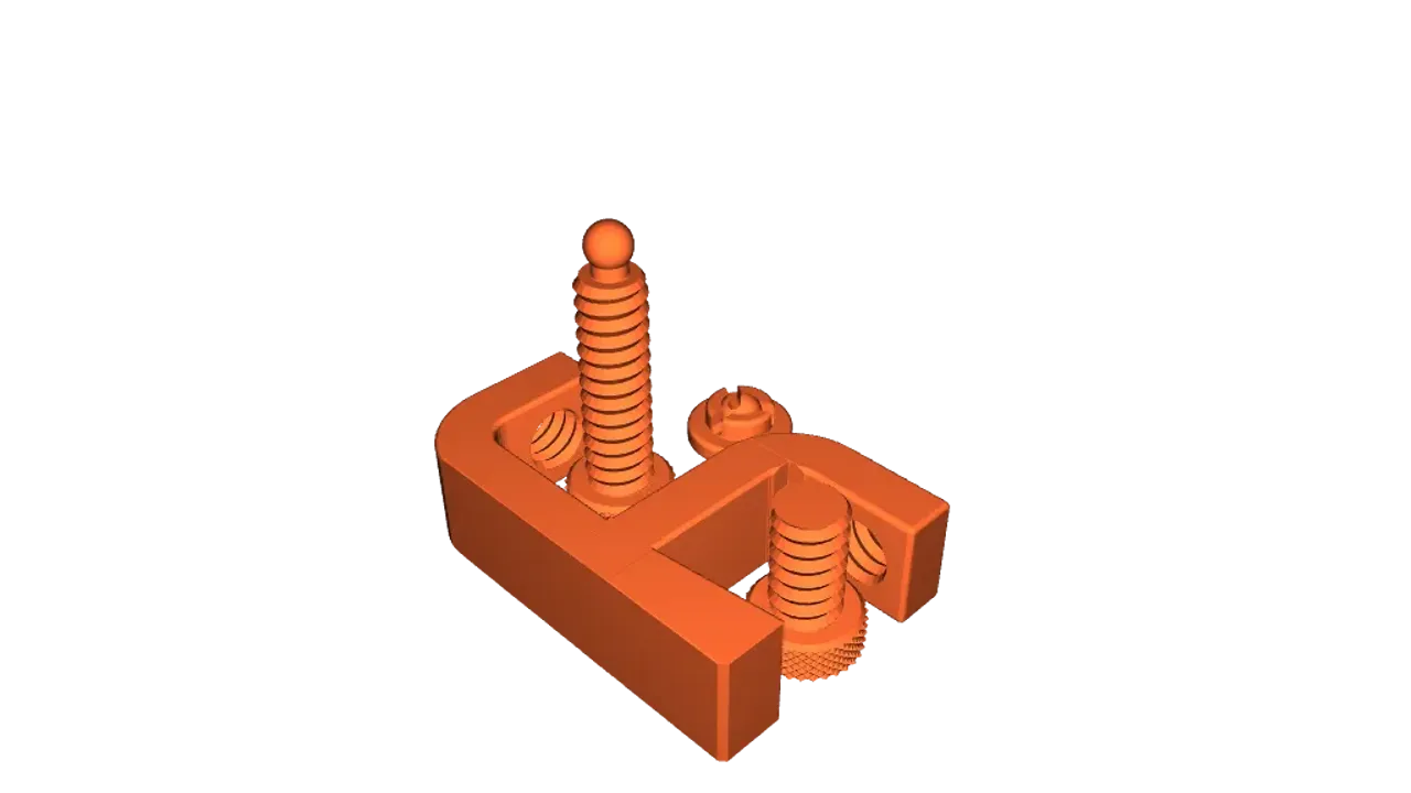 Structure Sensor Clamp - Slicing fixed by Allram | Download free STL ...