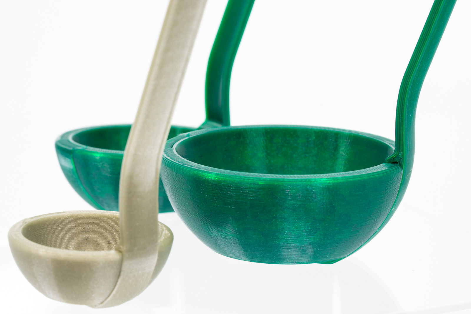 Ladles in Three Different Sizes by Metikumi | Download free STL model ...