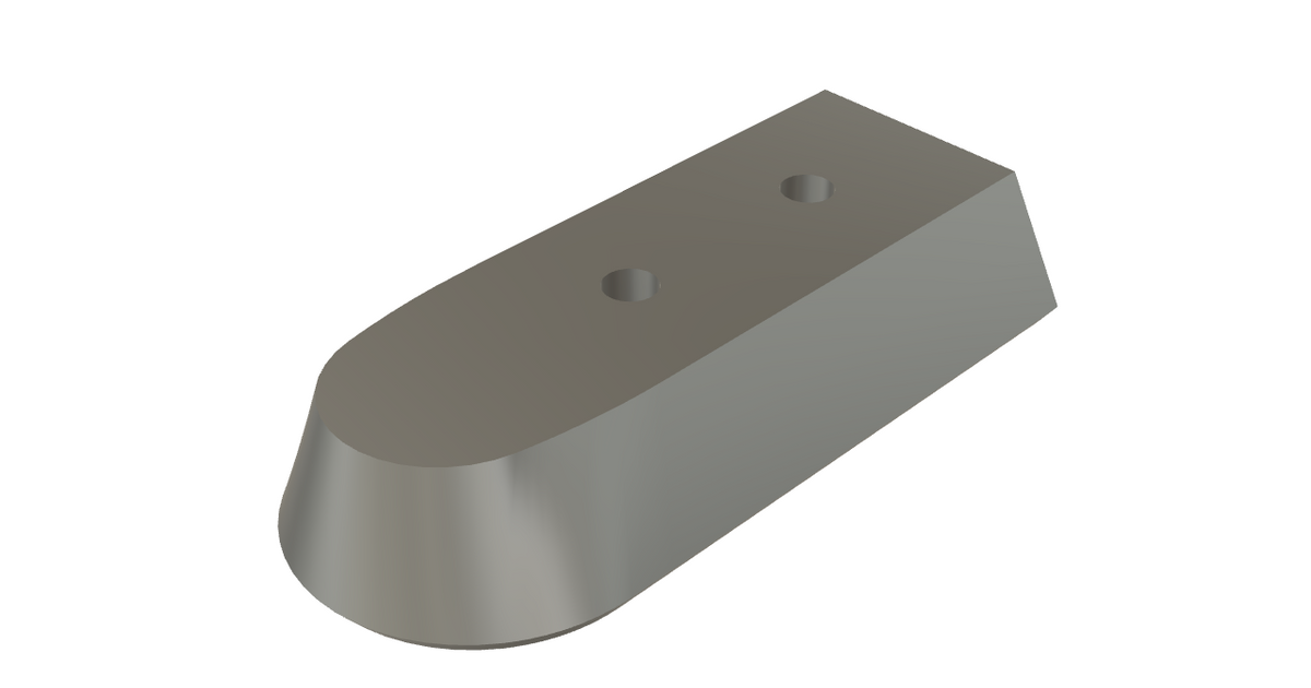 1911 Pistol Magazine Base Pad por Ron Harding | Descargar modelo STL ...