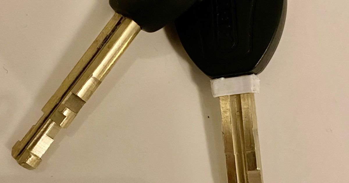 ABUS Key Marker by S-T-O-N-E | Download free STL model | Printables.com