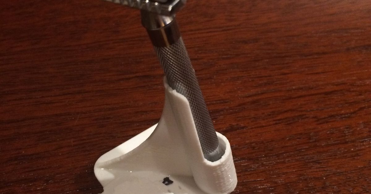 Razor Stand With Counter by DT | Download free STL model | Printables.com