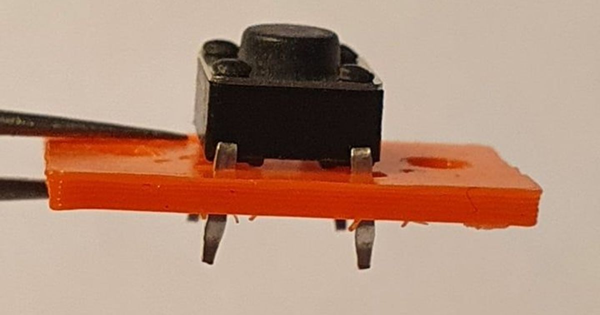 6x6mm Push button mount por Juraj_K | Descargar modelo STL gratuito ...