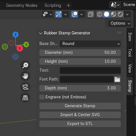 Fully Customizable Stamp Generator for Text & Art by 3DMason | Download ...