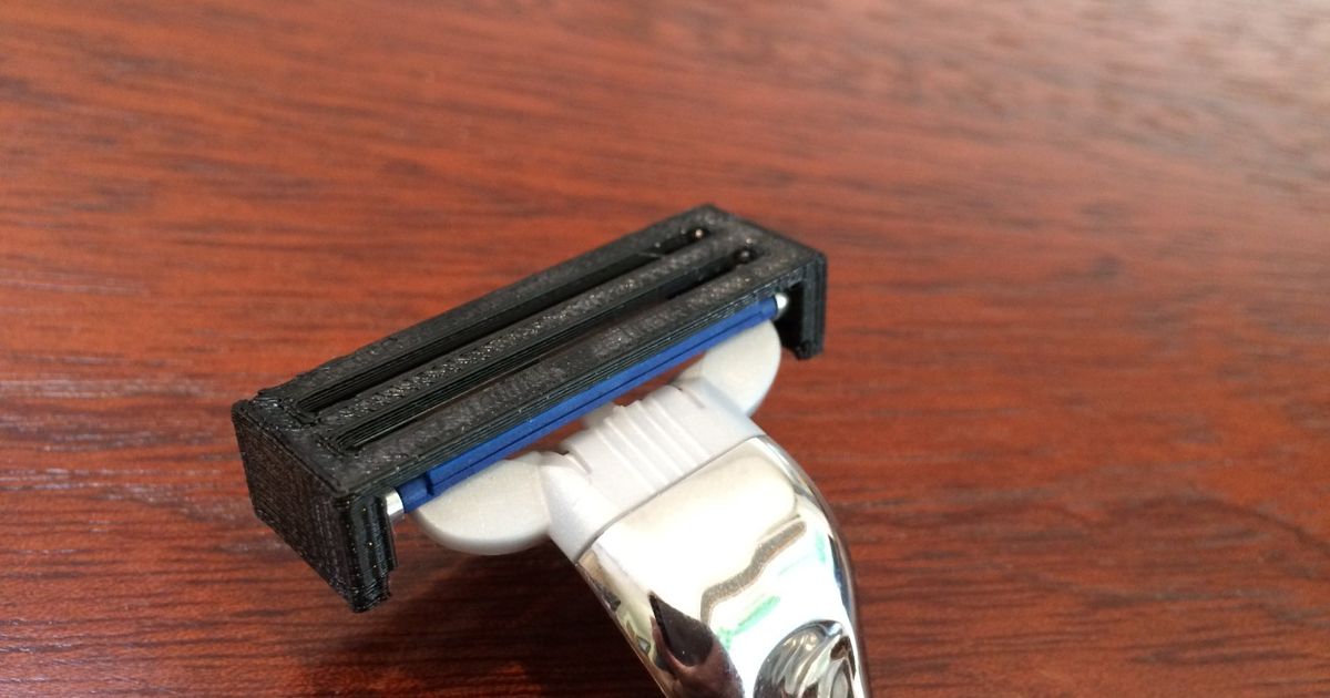 Gillette Mach 3 Razor Cover by DT | Download free STL model ...