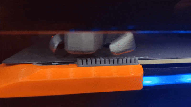 Prusa Core One Nozzle Wiper Remix V1 and Purge Bin by 6d6178 | Download ...