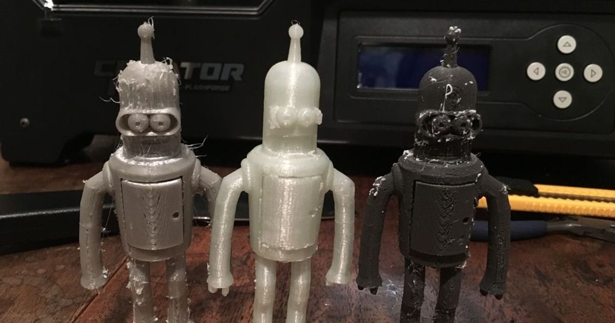 Bender with opening chest cabinet by chemteacher628 | Download free STL ...