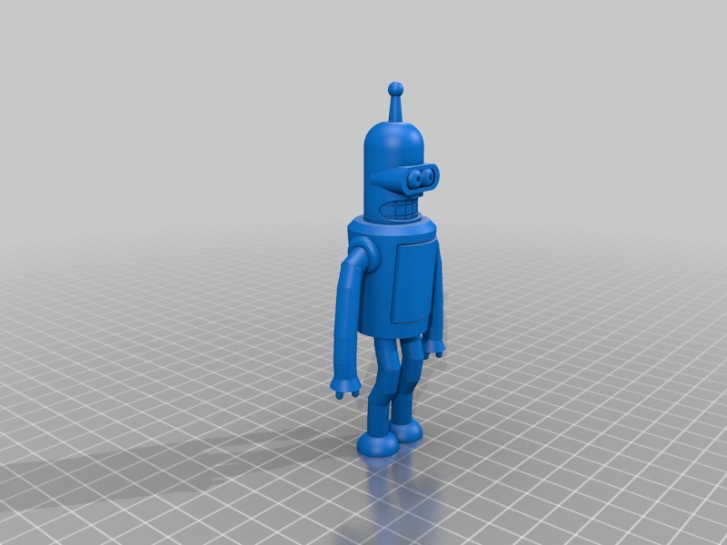 Bender with opening chest cabinet by chemteacher628 | Download free STL ...