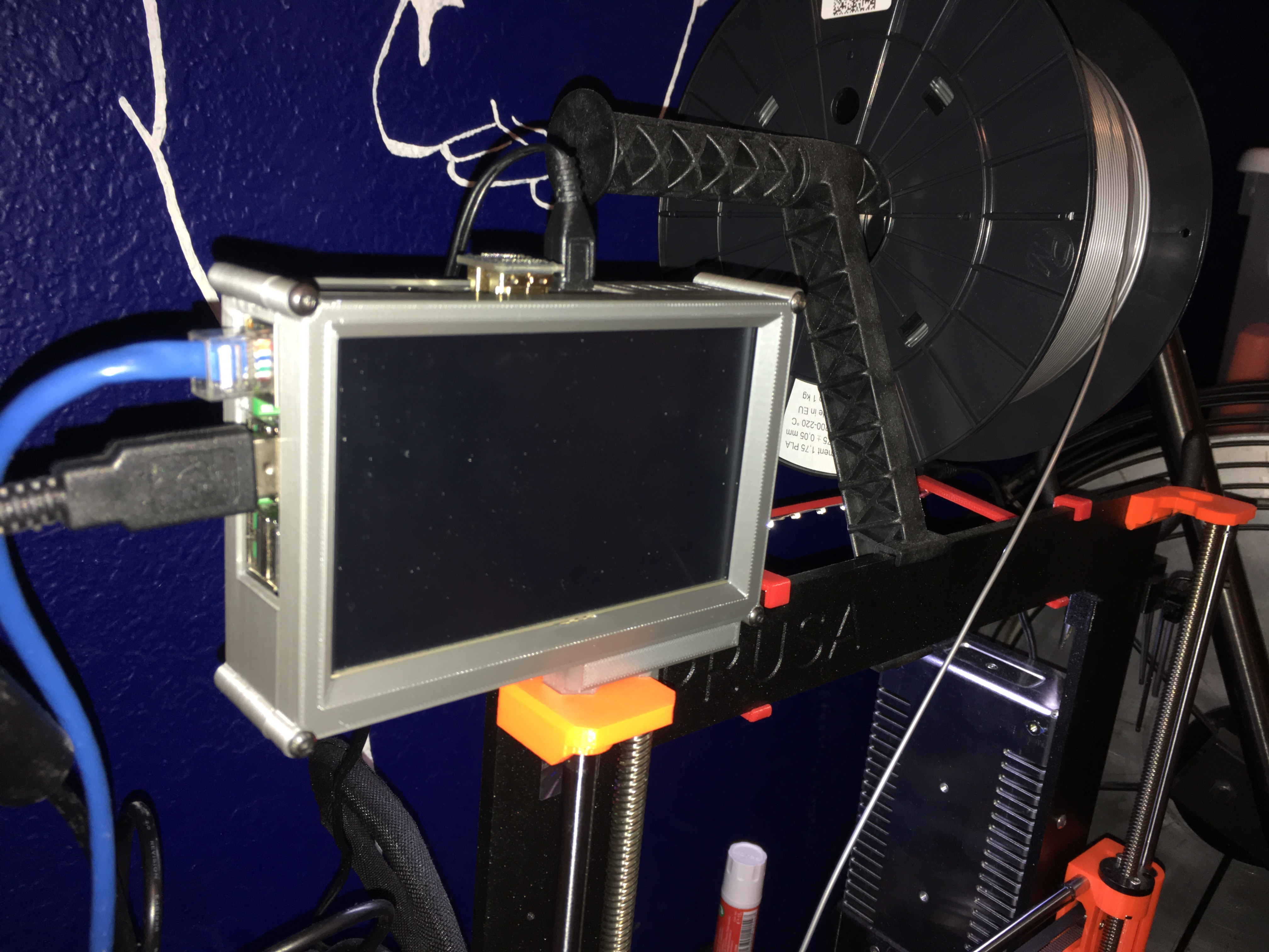 5" touch screen Prusa MK3S mount by DT | Download free STL model ...