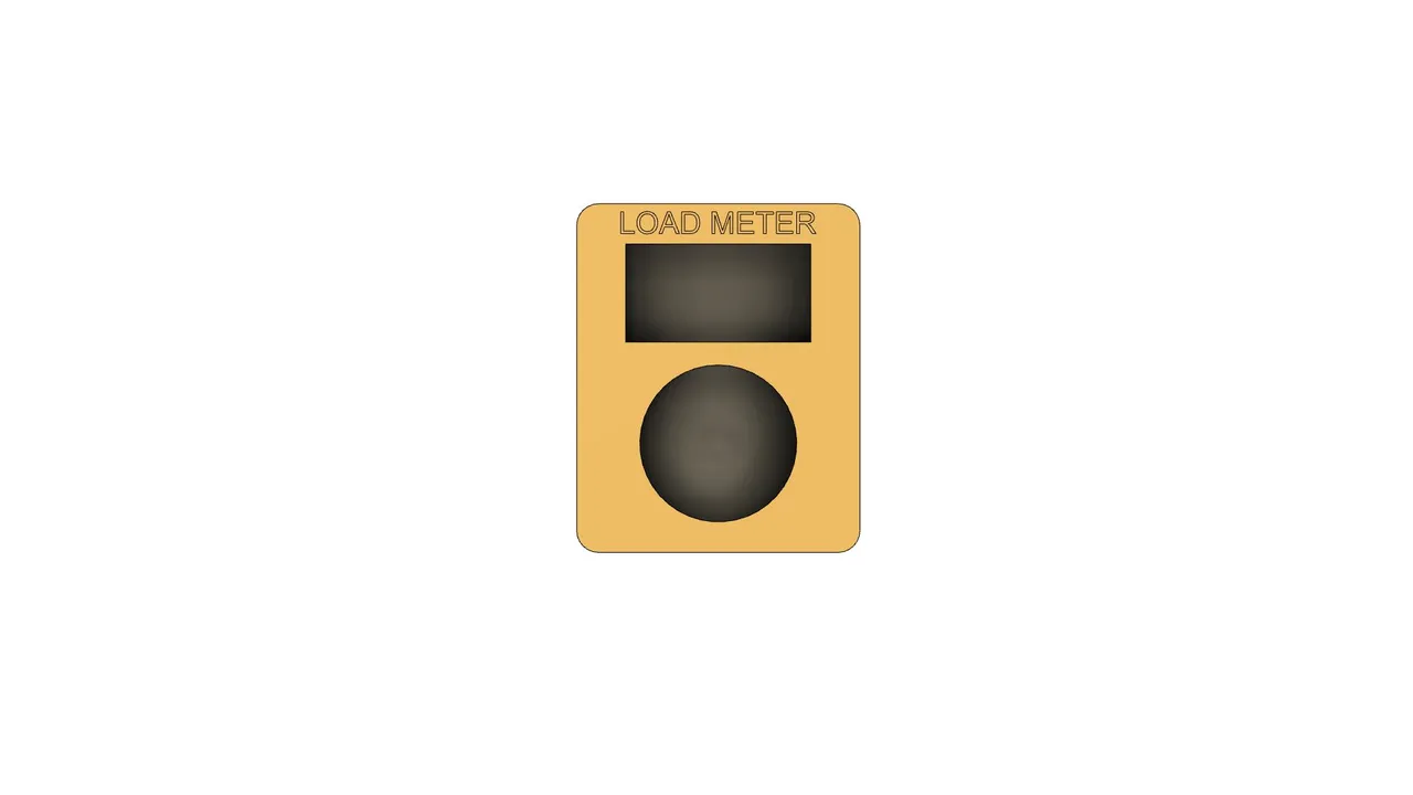 Load Meter/ Power Meter by RP HOBBYIST | Download free STL model ...