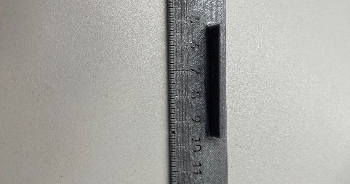 15cm Ruler by JJ | Download free STL model | Printables.com
