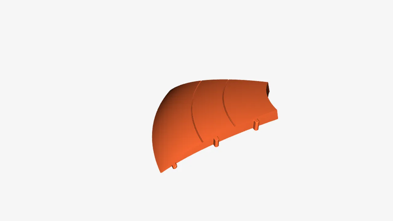 3d shield template