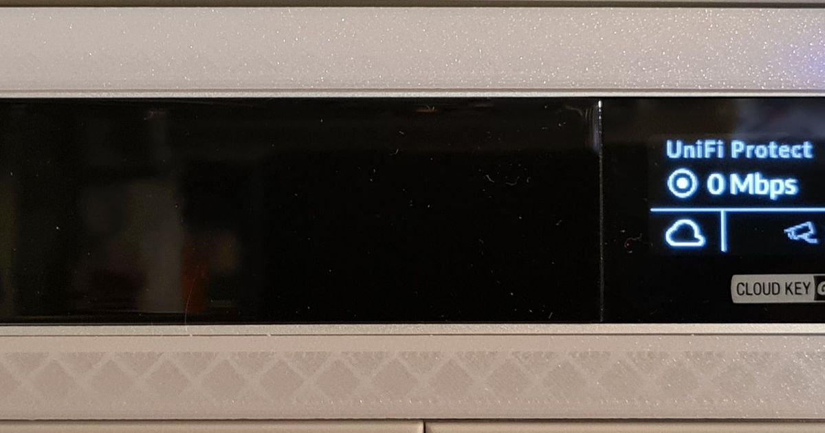 Unifi Cloud Key Gen 2 Plus 10" Rack mount by Johan | Download free STL ...