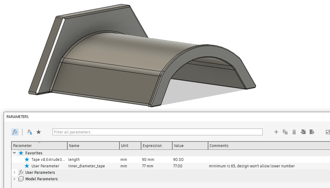HSW parametric tape holder by DennisP | Download free STL model ...