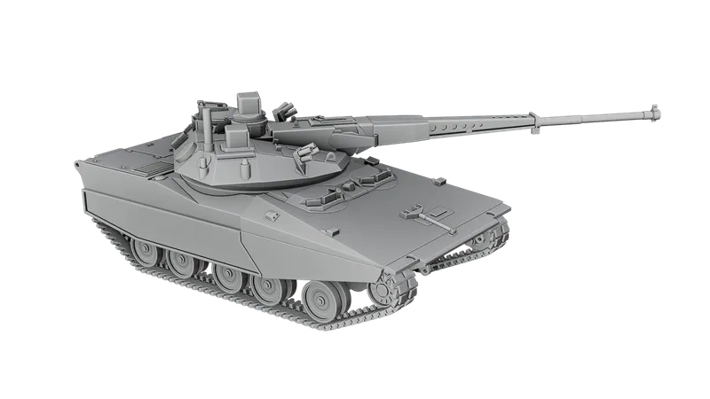 HSTV-L tank model (1:50 Scale) by C3L3T4ON | Download free STL model ...