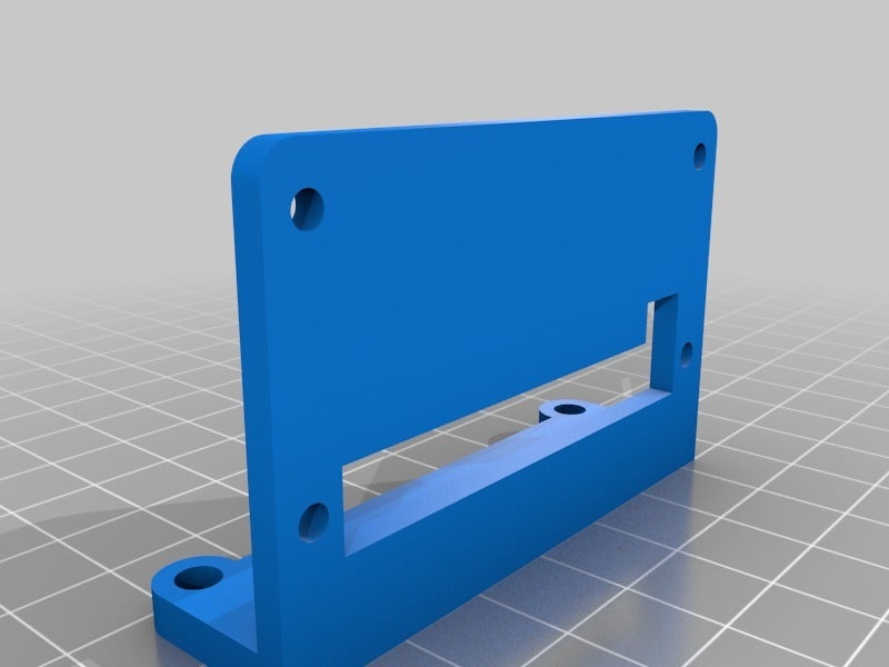 Raspberry Pi Zero bottom for V-profile attach by HellAlex | Download ...