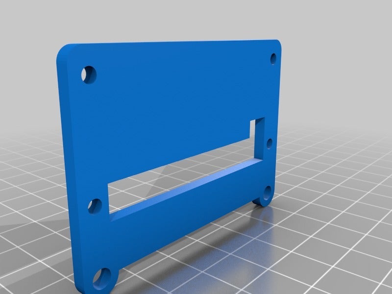 Raspberry Pi Zero bottom for V-profile attach by HellAlex | Download ...