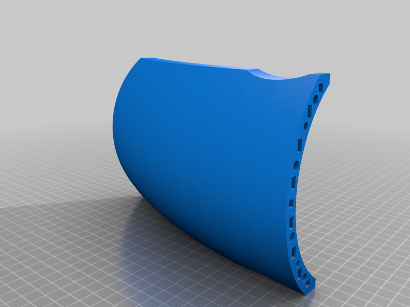 Fat Bike Fender Elements first draft by usertogo | Download free STL ...