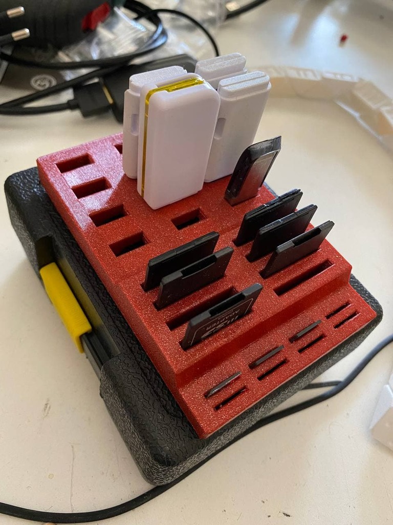 Remixed SD Card & micro SD Card Box with USB Stick Holder by Dr.Taly ...