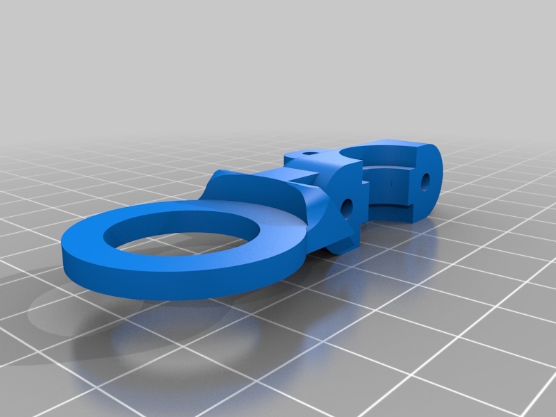 E3dV6 bowden clamp with proximity sensor 18mm by Dr.Taly | Download ...