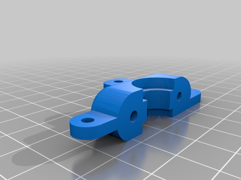 E3dV6 bowden clamp with proximity sensor 18mm by Dr.Taly | Download ...