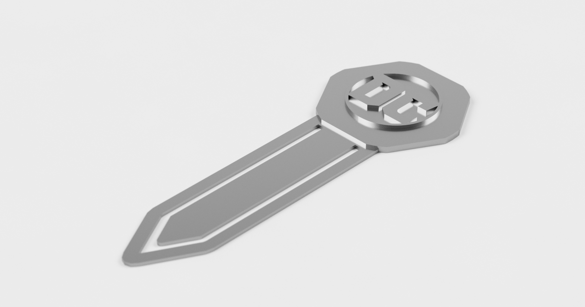 DC BookMark by Sparrow Design | Download free STL model | Printables.com