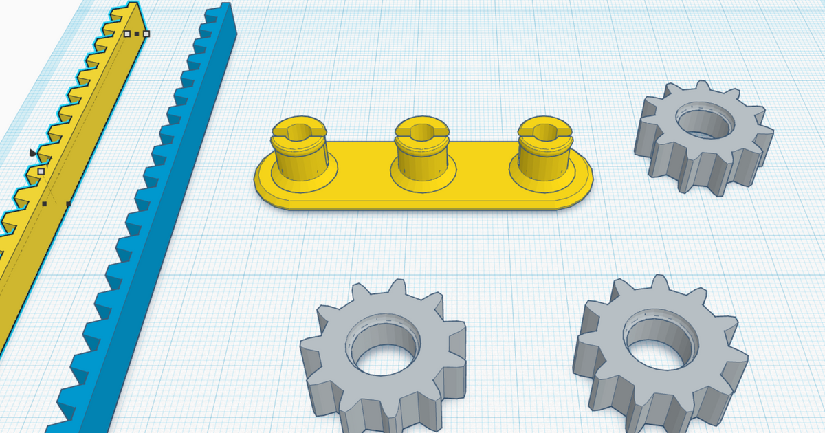 Simple gearbox by Rocket printer | Download free STL model | Printables.com