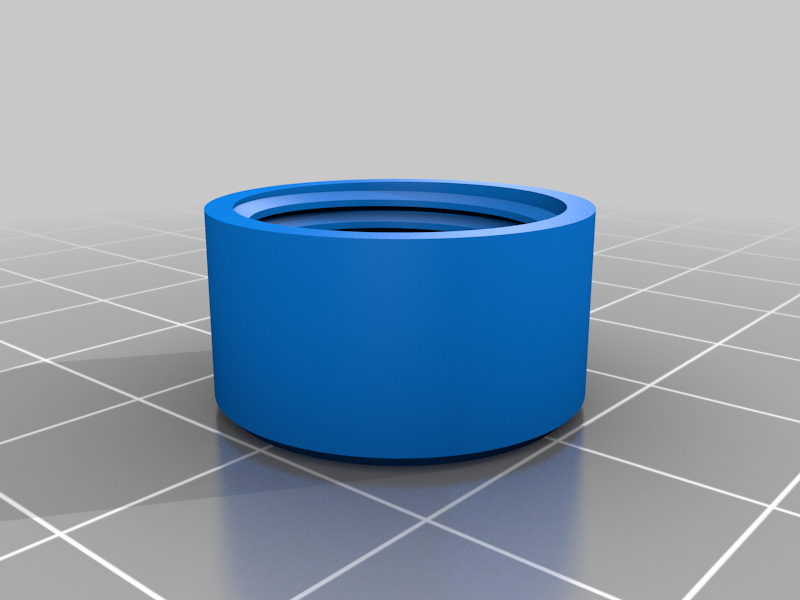 Thread Cap (Customizable) – threaded or just cap by joergp | Download ...