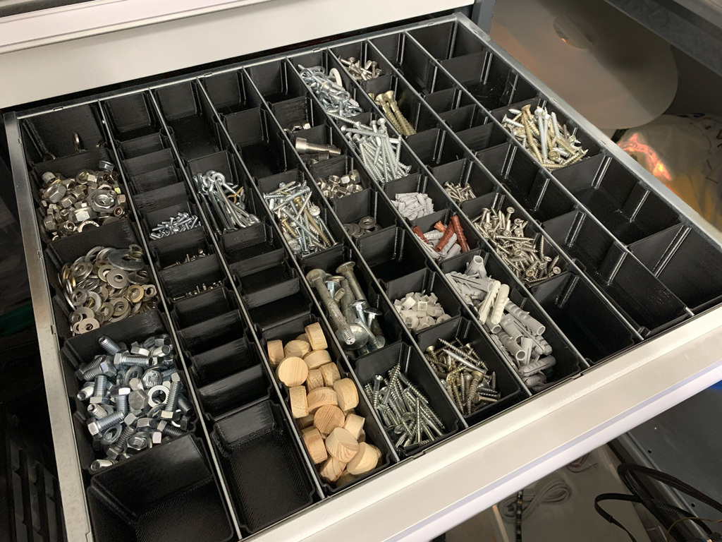 Slotted Drawer Boxes (Customizable) for Stier and other workshop ...