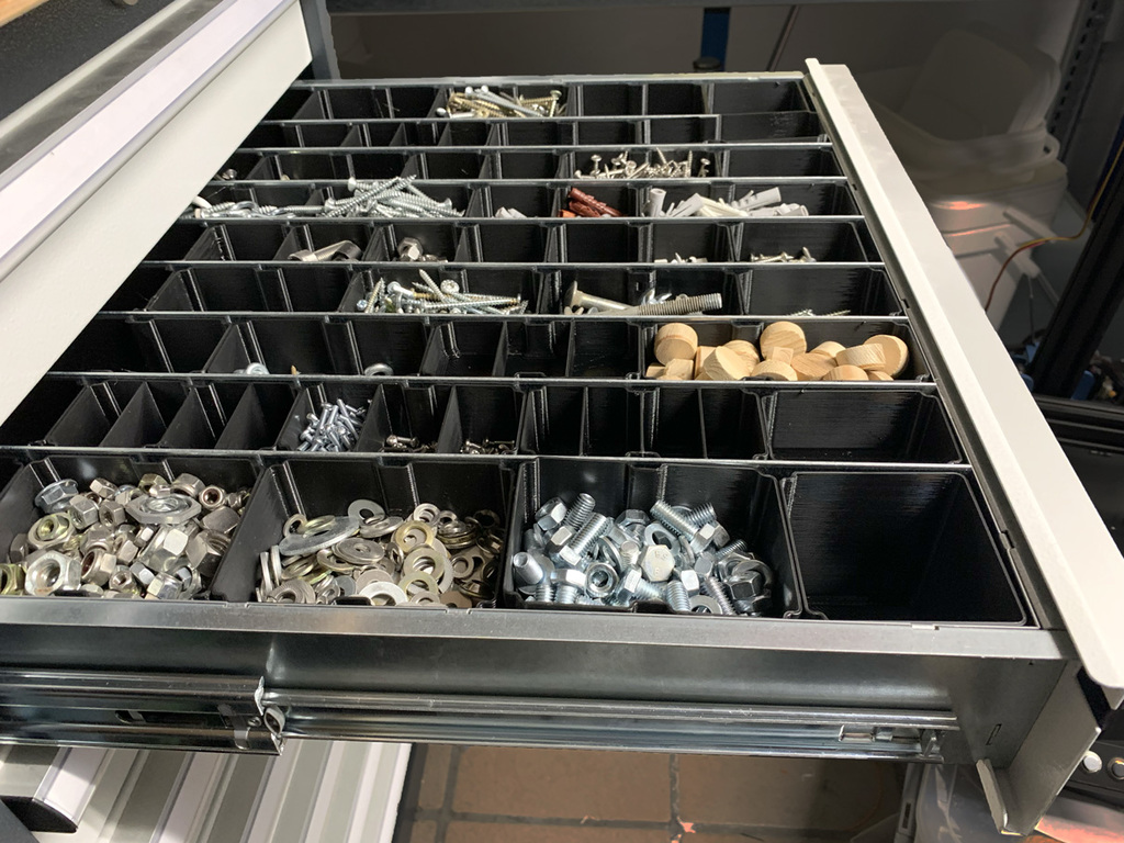 Slotted Drawer Boxes (Customizable) for Stier and other workshop ...