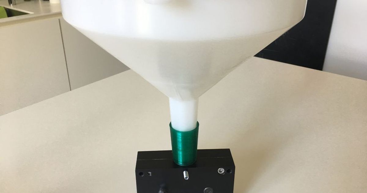 Customizable Funnel Adapter by joergp | Download free STL model ...