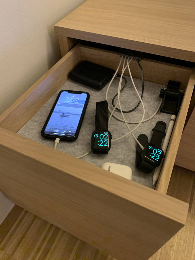 Cable Holder for Drawer (Customizable) by joergp | Download free STL ...